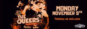 The Queers ∙ November 9, 2026 - Crafthouse Stage & Grill